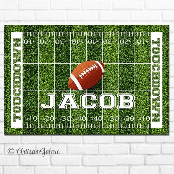 Football Field Banner - Etsy