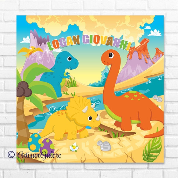 Dinosaur Birthday Party Backdrop, Baby Dinosaur Themed Party, Dinosaur ...
