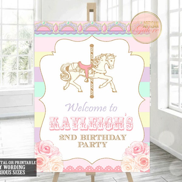 Carousel Decorations - Etsy