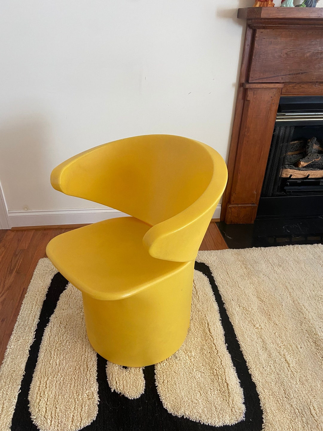 Groovy Space Age Yellow Focus Chair by Eero Aarnio (3 Available) - Etsy
