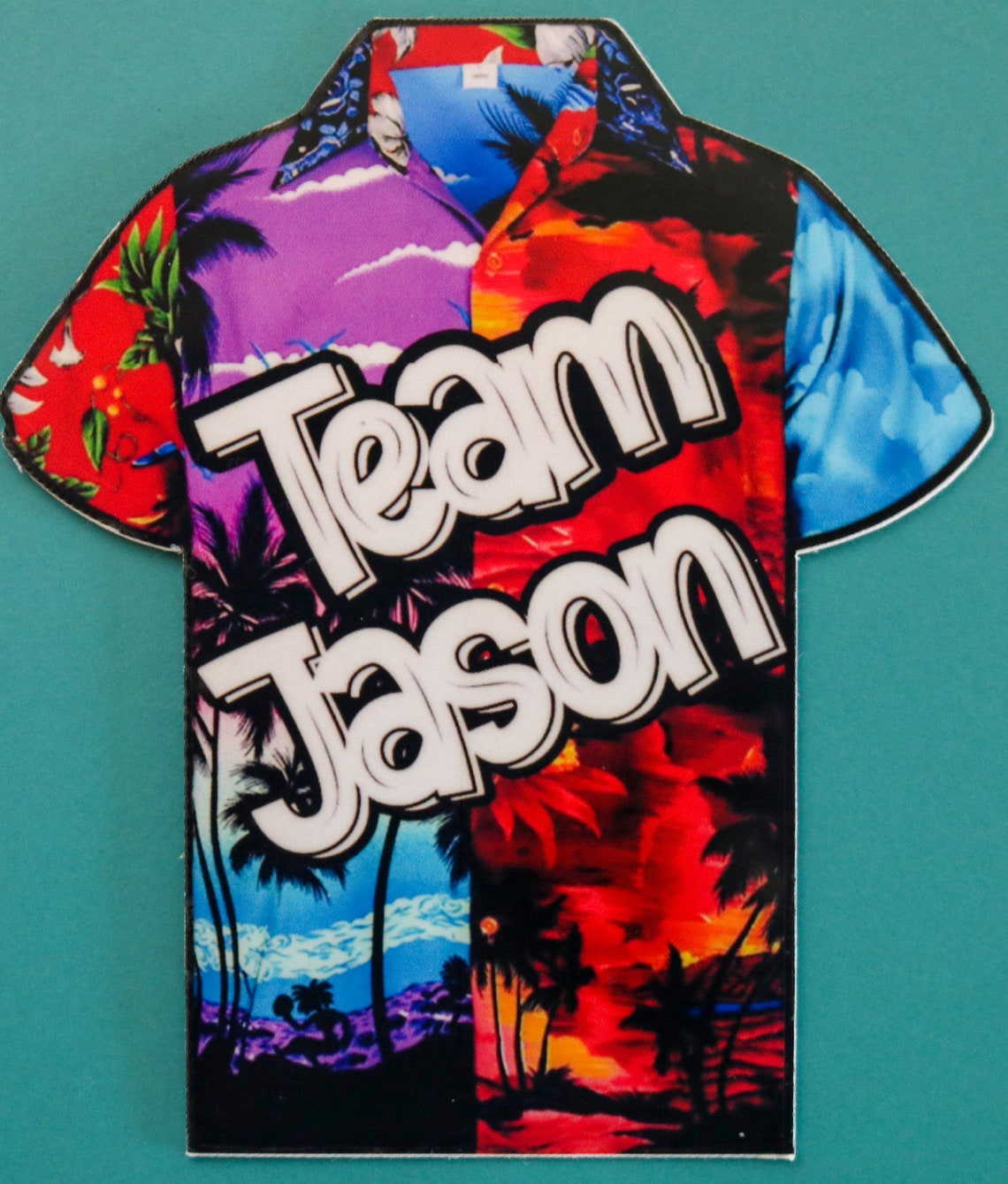 Team Jason Sticker - Etsy