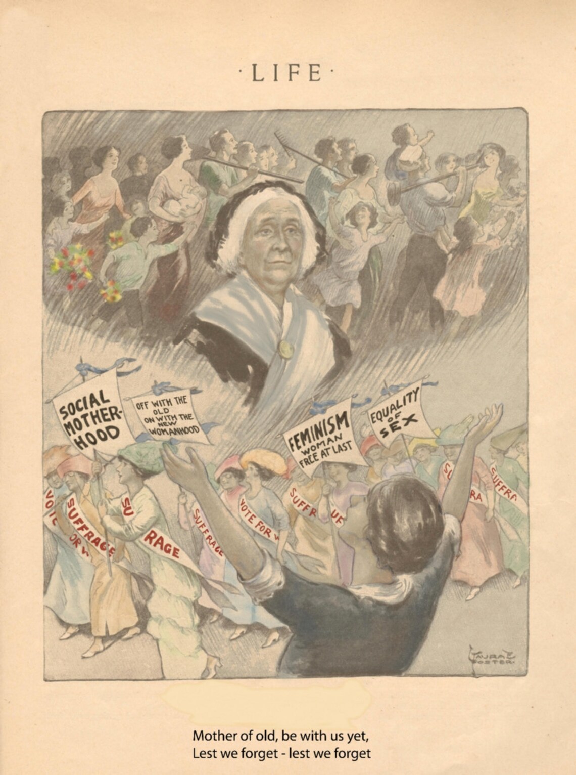 Susan B Anthony womens suffrage illustration vintage | Etsy