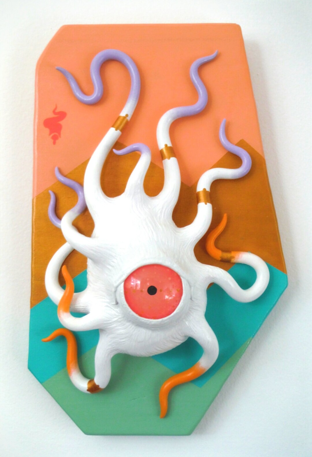 Asymmetrical Geometric Creature X STUDIO SALE - Etsy