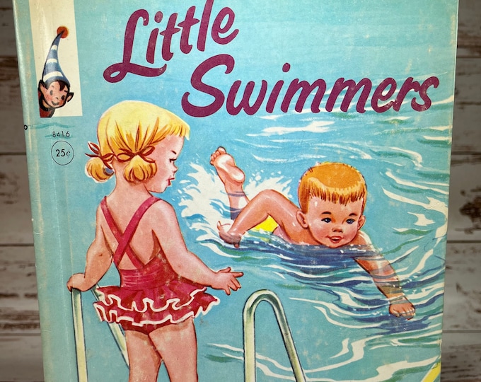 Little Swimmers by Virginia Hunter, Rand Mcnally Elf Book, 1960 - Etsy