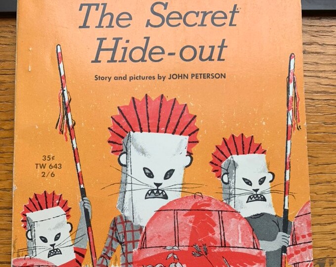 The Secret Hide-out by John Peterson, First Printing 1965 - Etsy