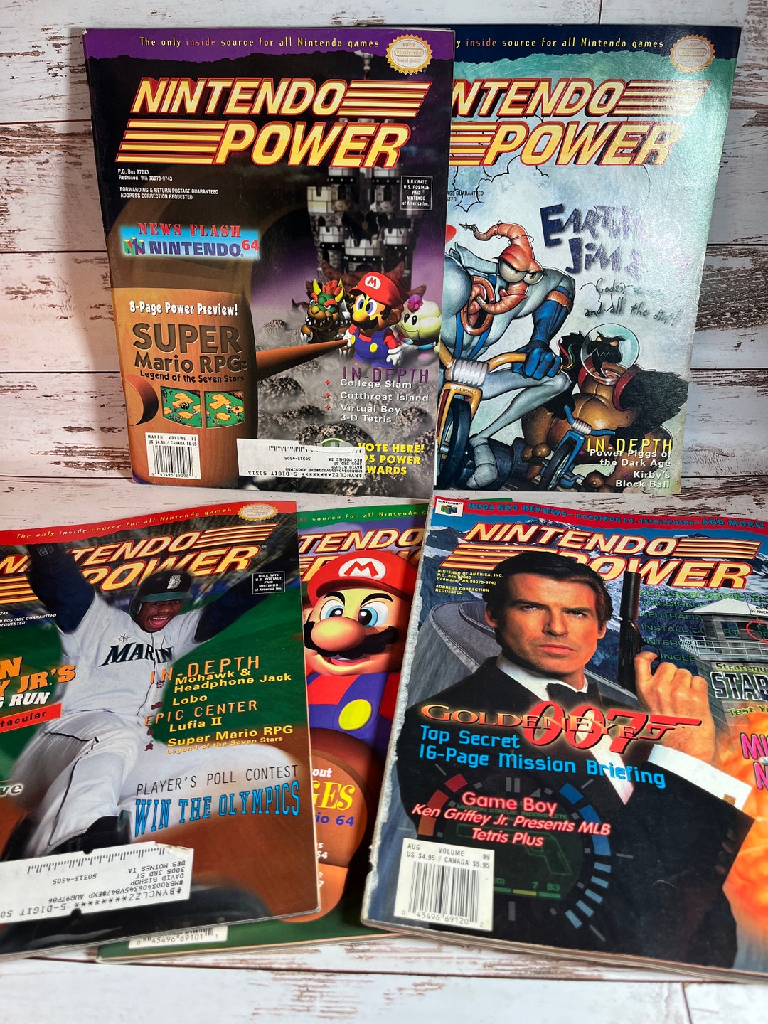 Nintendo Power Magazines Volumes 82,83,84,85 and 99. Issue 1996 All - Etsy