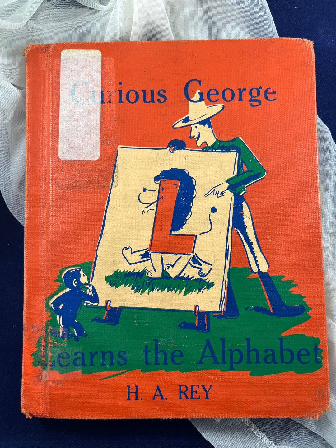Curious George Learns the Alphabet by H.A. Rey, 1963 - Etsy
