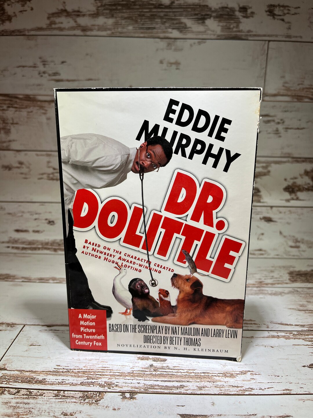 Dr. Dolittle Novelization by N.H. Kleinbaum, Eddie Murphy - Etsy