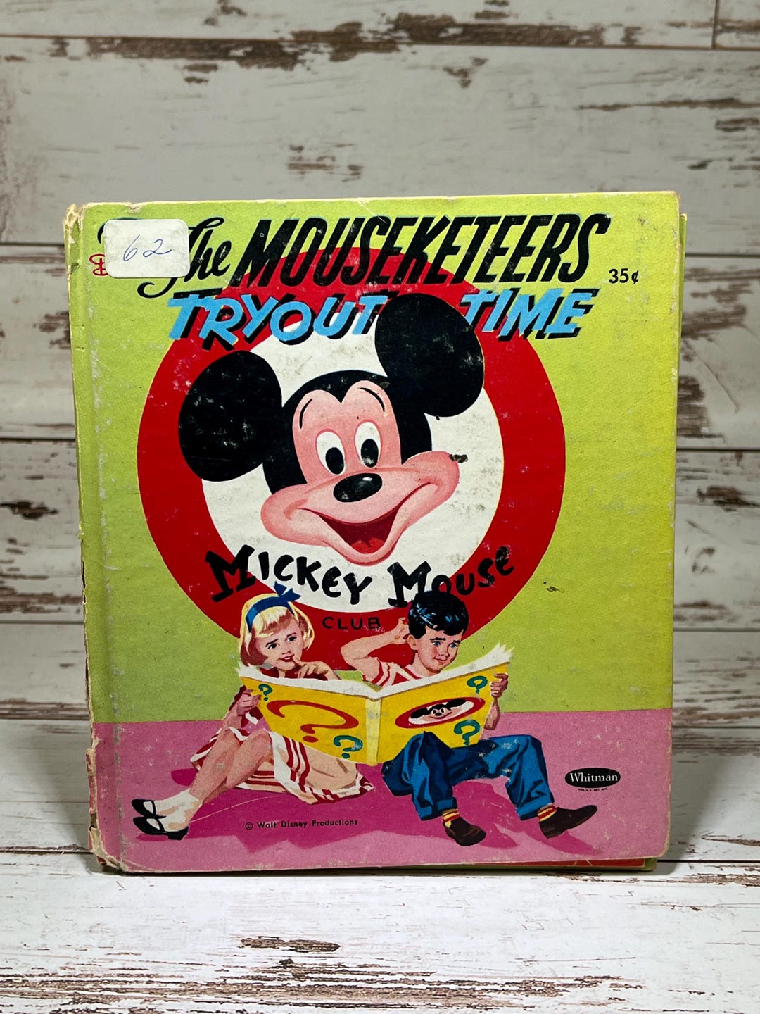 Walt Disney’s the Mouseketeers Tryout Time by Revena, Mickey Mouse Club ...