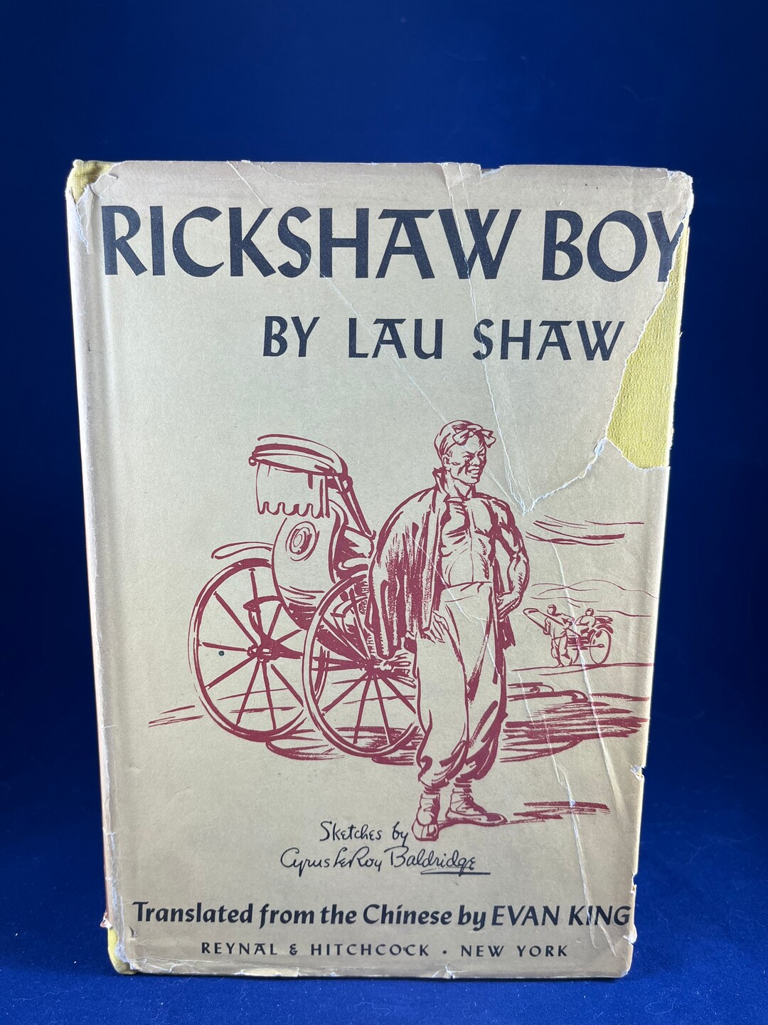 Rickshaw Boy by Lau Shaw, First Printing 1945 - Etsy