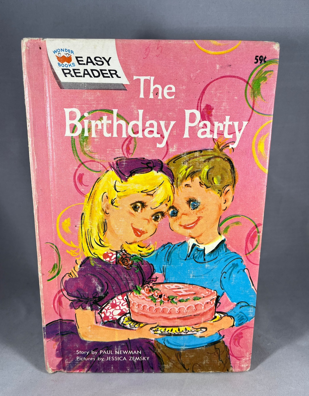 The Birthday Party by Paul Newman, Wonder Books Easy Reader 1964 - Etsy