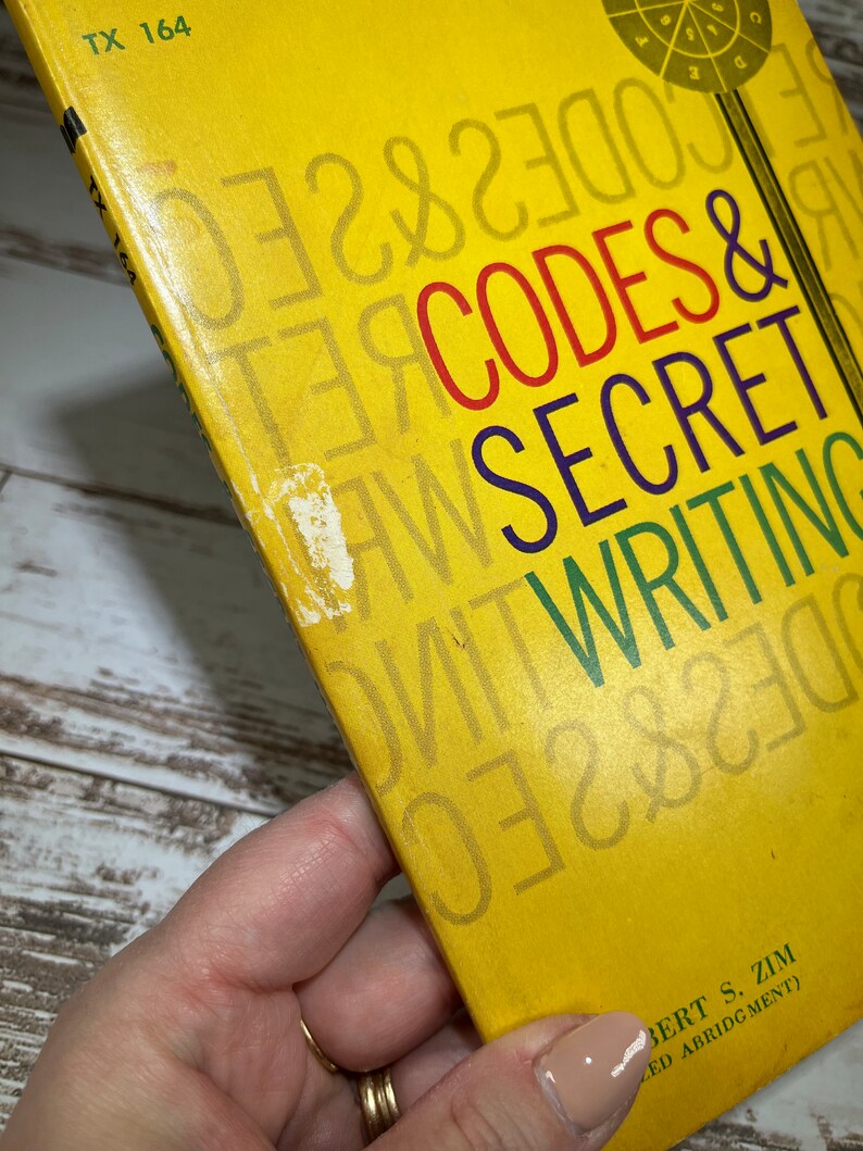 Codes & Secret Writing by Herbert S. Zim, 1975 - Etsy
