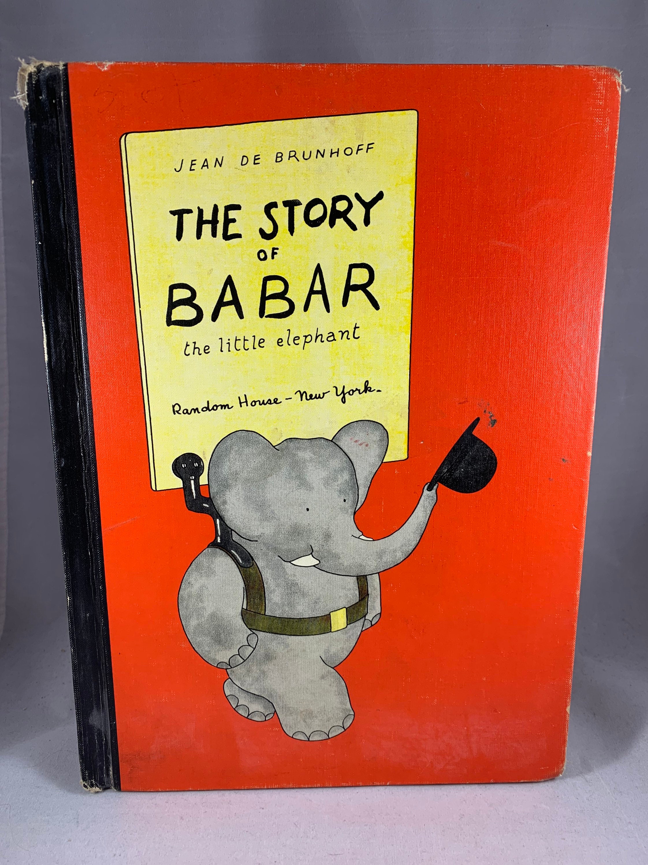 The Story of Babar the Little Elephant by Jean De Brunhoff, 1960 - Etsy