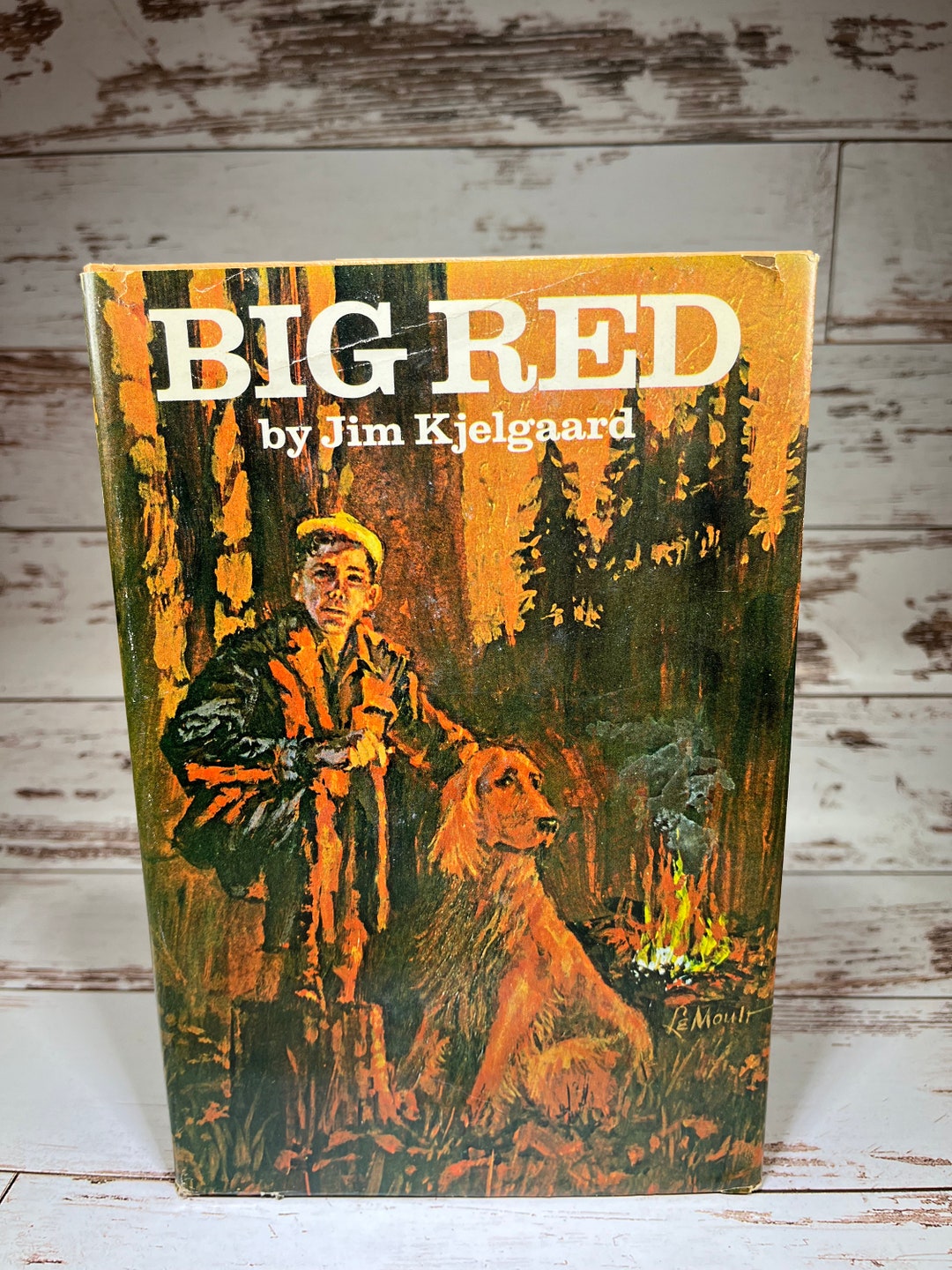 Big Red by Jim Kjelgaard, 1966 - Etsy
