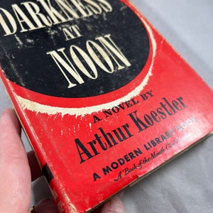 Darkness at Noon by Arthur Koestler, 1941 - Etsy