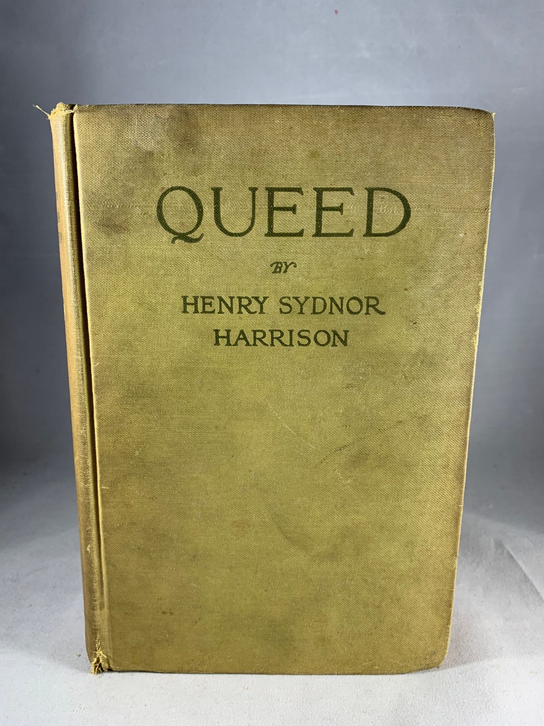 Queed by Henry Sydnor Harrison, 1911 - Etsy