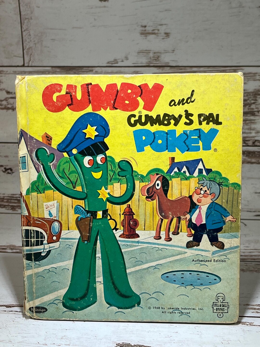 Gumby and Gumby’s Pal Pokey by Betty Biesterveld, 1968 Whitman - Etsy