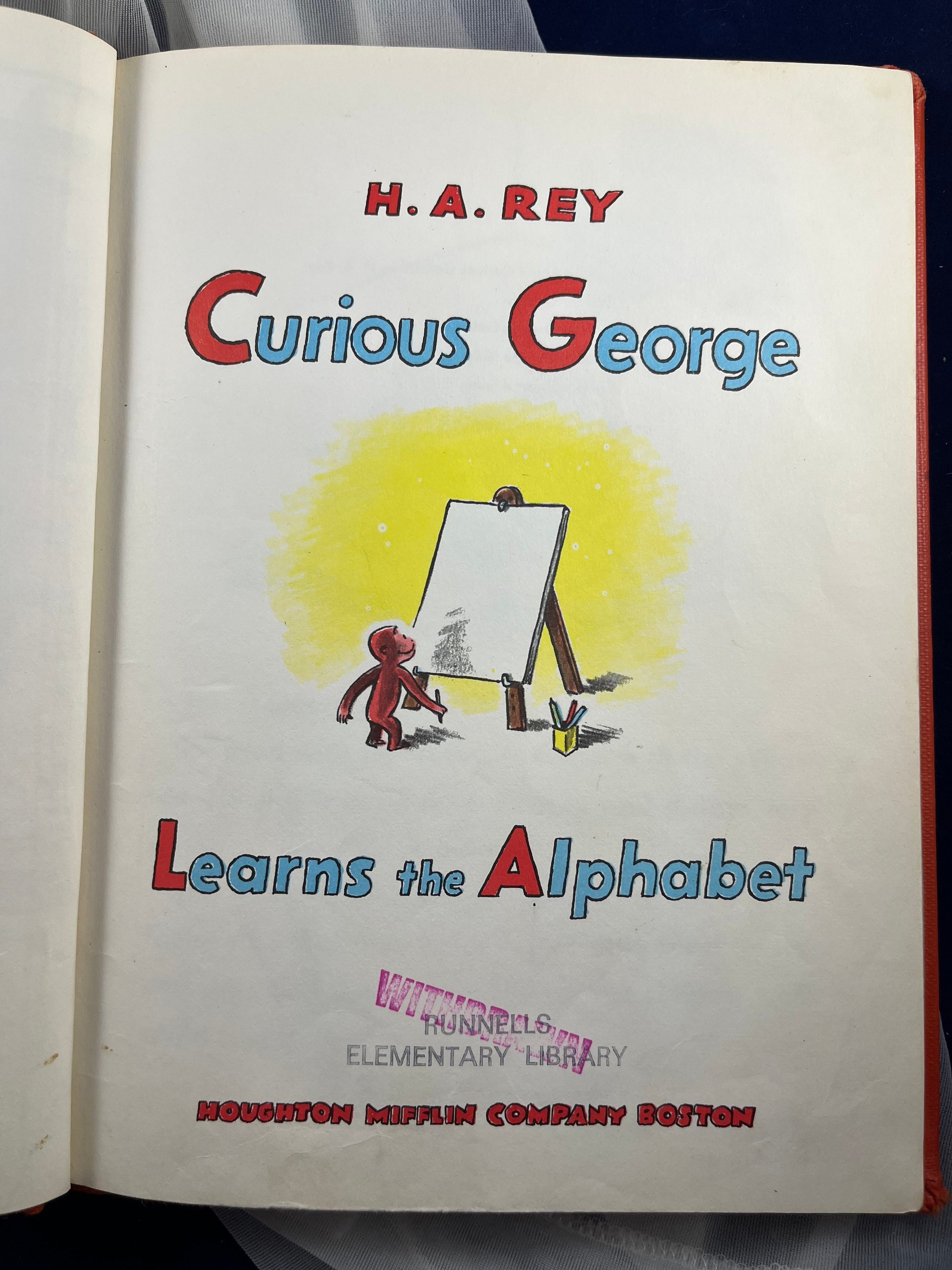 Curious George Learns The Alphabet