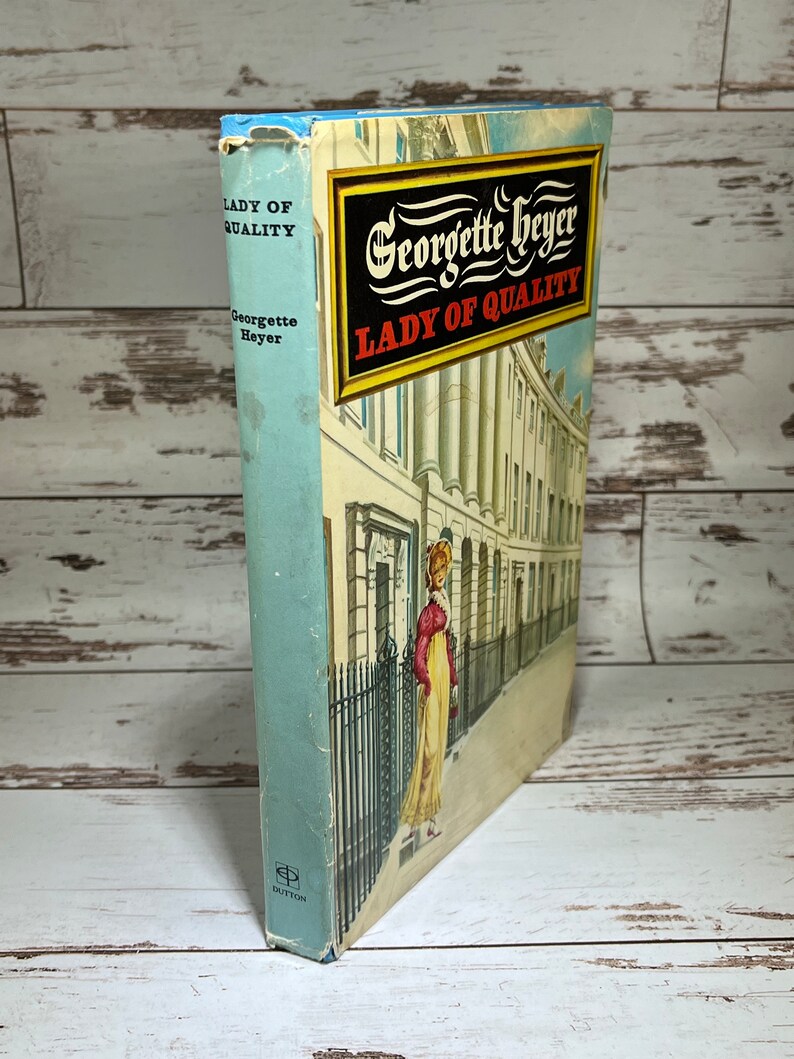 Lady of Quality by Georgette Heyer, 1972 - Etsy
