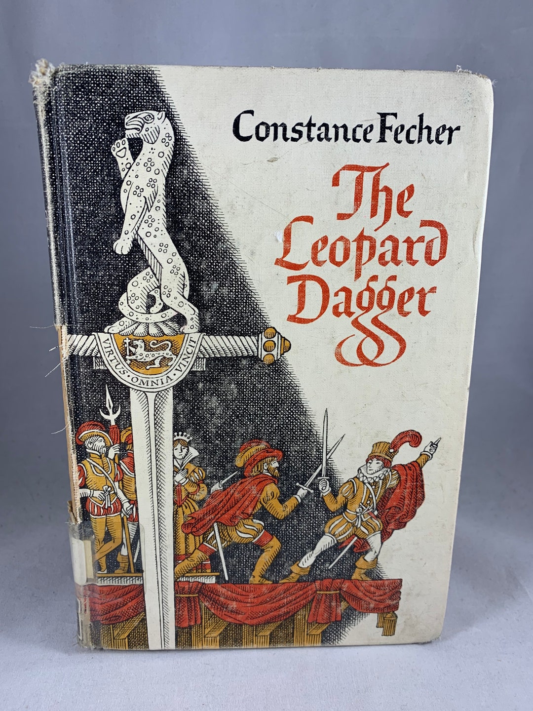 The Leopard Dagger by Constance Fecher, First Printing 1973 - Etsy