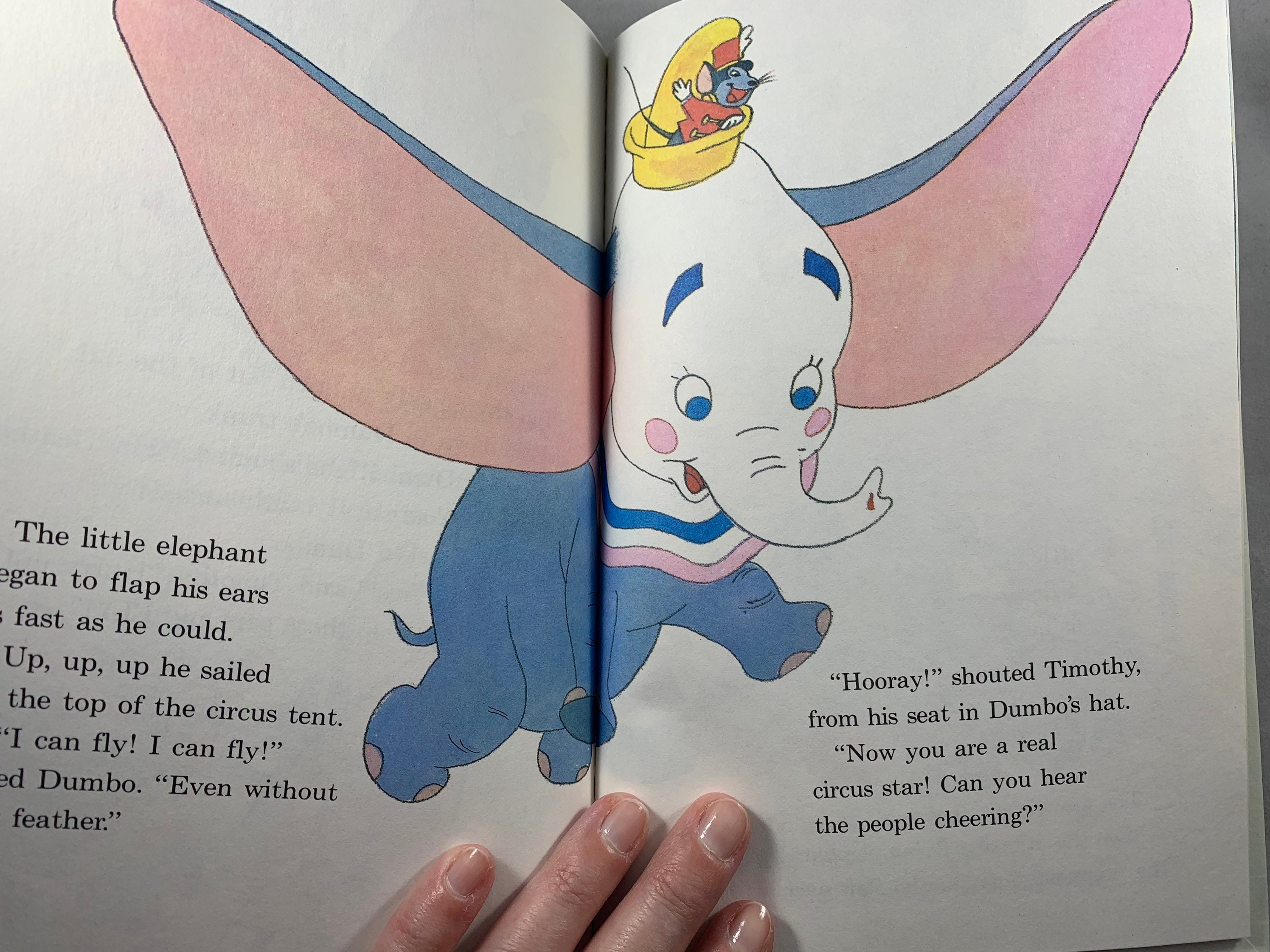 Disney Dumbo The Flying Elephant 1978 First American Edition | Etsy