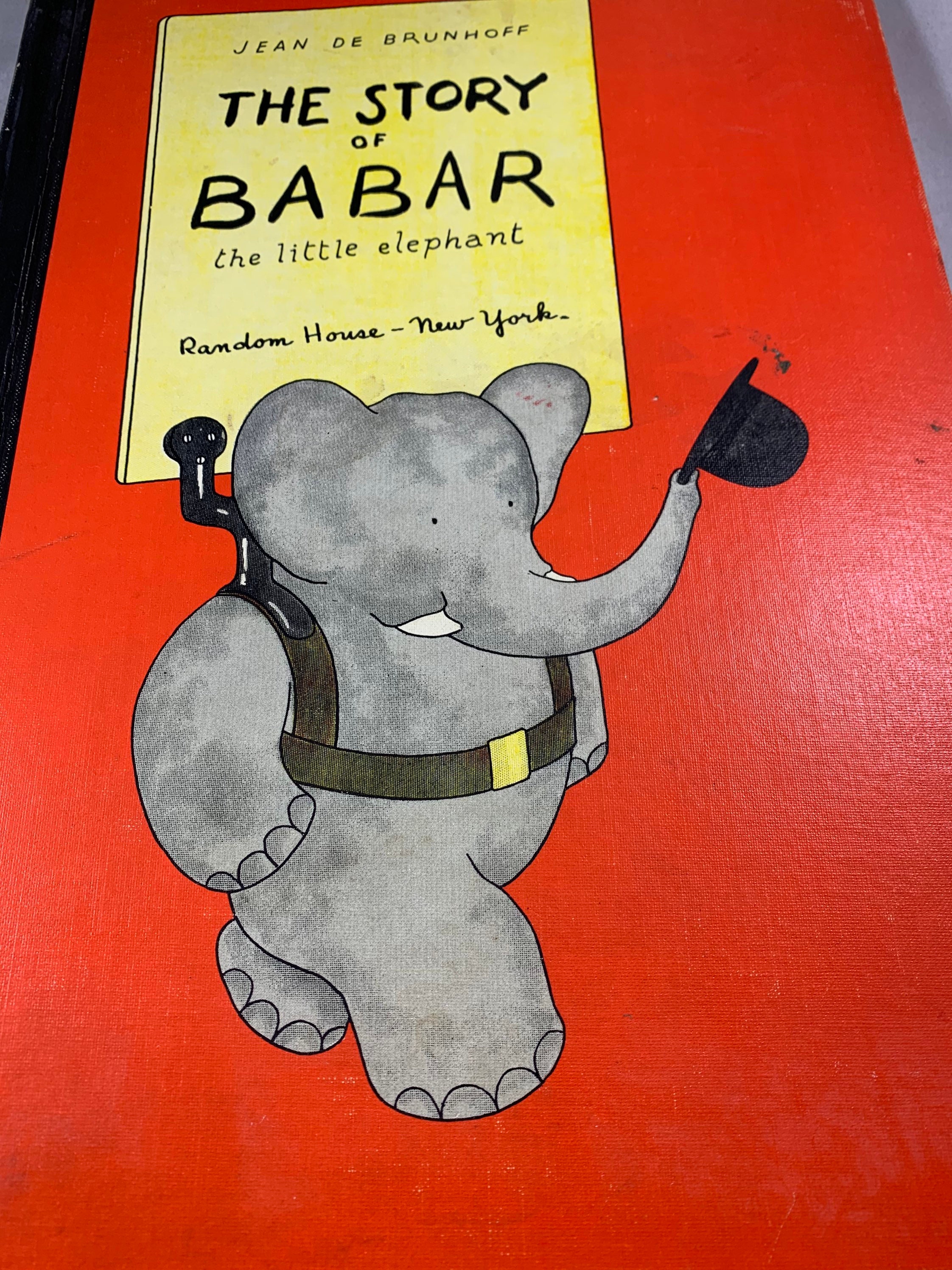 The Story of Babar the Little Elephant by Jean De Brunhoff | Etsy