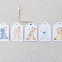 Printable Baby Gift Tag, Editable Baby Gift Tag, Baby Shower Gift, Baby ...