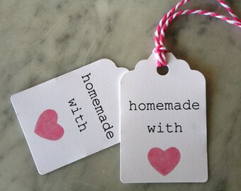 Homemade tags | Etsy