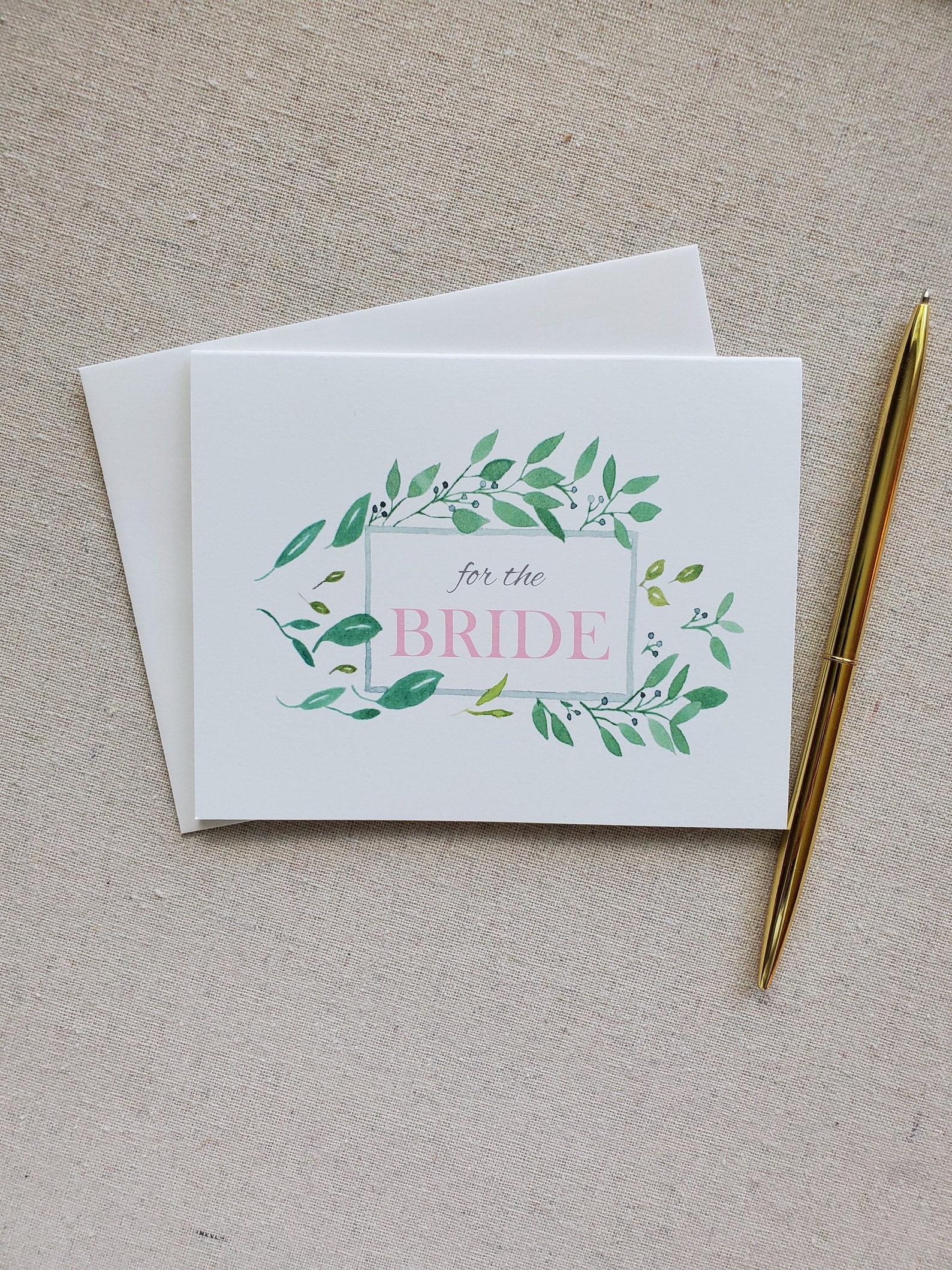 Wedding Shower Card Bridal Shower Card for the Bride Card - Etsy