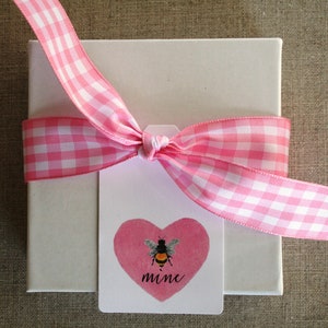 Valentine's Day Gift Tags, Valentine's Day, Be Mine Gift Tags, Heart ...