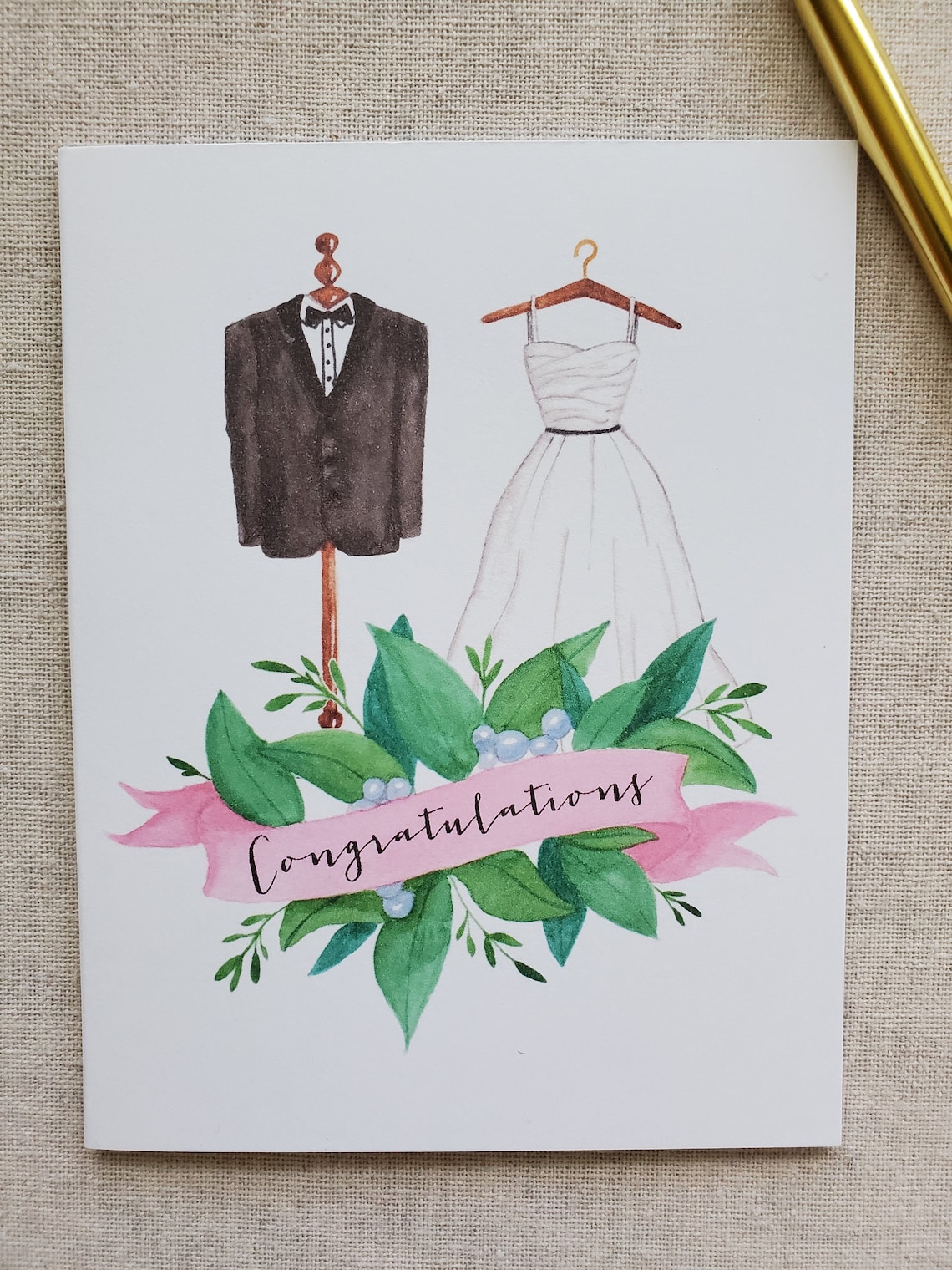 Wedding Card, Congratulations Wedding Card, Wedding Day Card, Wedding ...