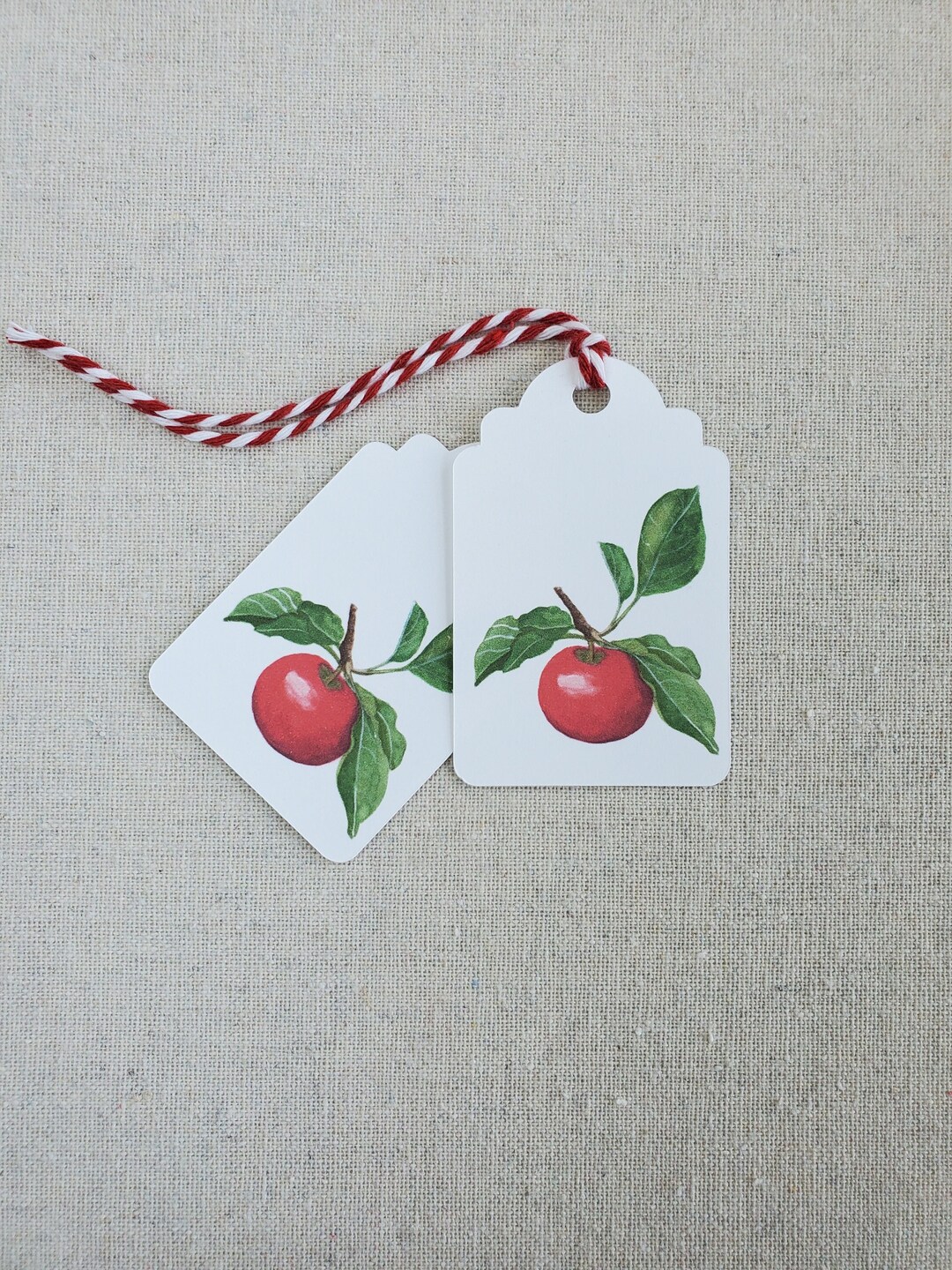 Apple Gift Tags, Fall Gift Tags, Autumn Gift Tag, Gift Tag, Party Favor ...