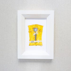 ART PRINT: Original Watercolor Life Jacket Art Print, Coastal Wall ...