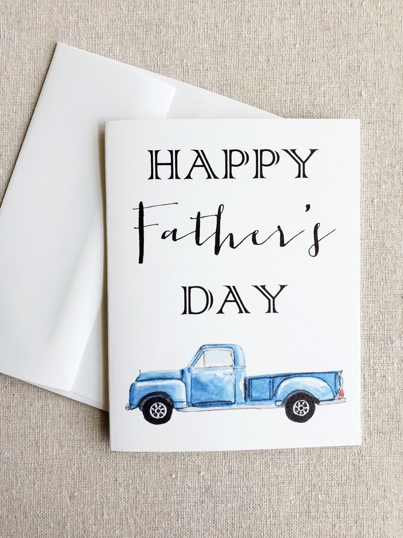 Father's Day Card Happy Father's Day Card - Etsy