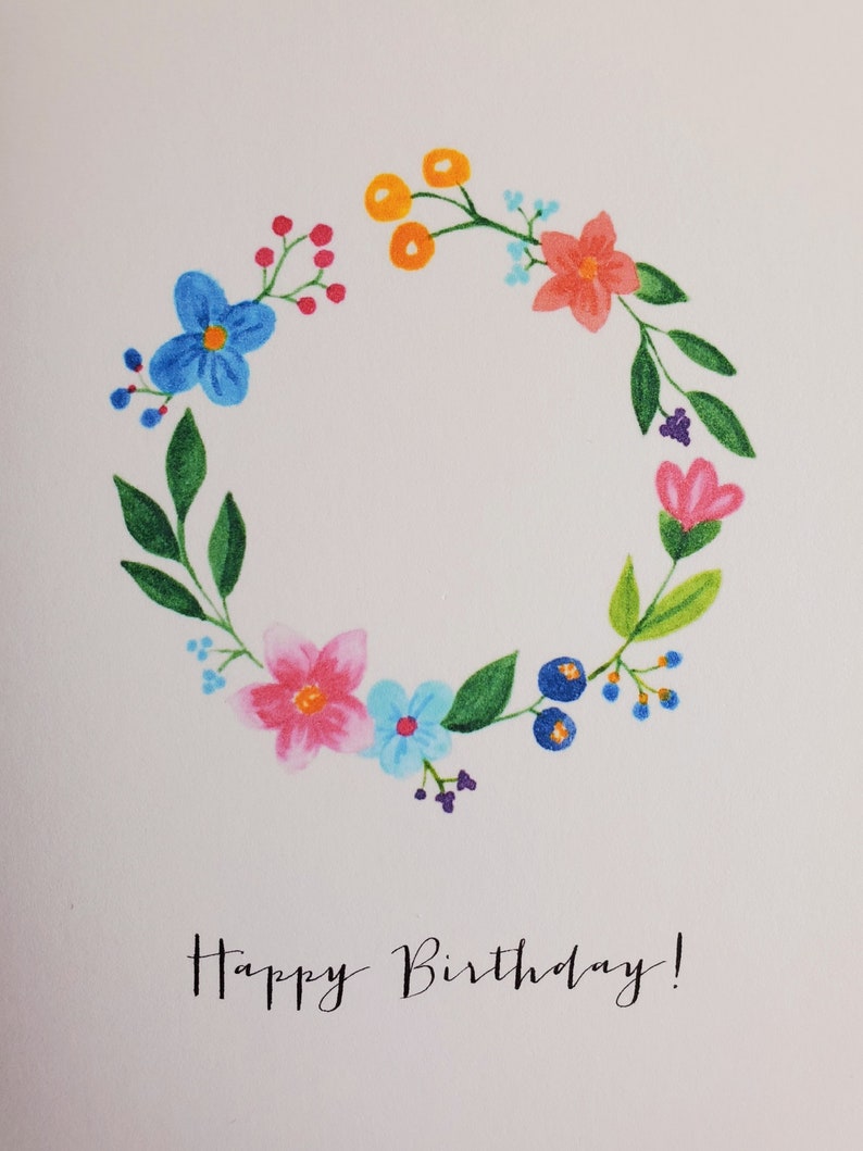 Birthday Note Card Set Set of 8 Variety Pack of Birthday - Etsy