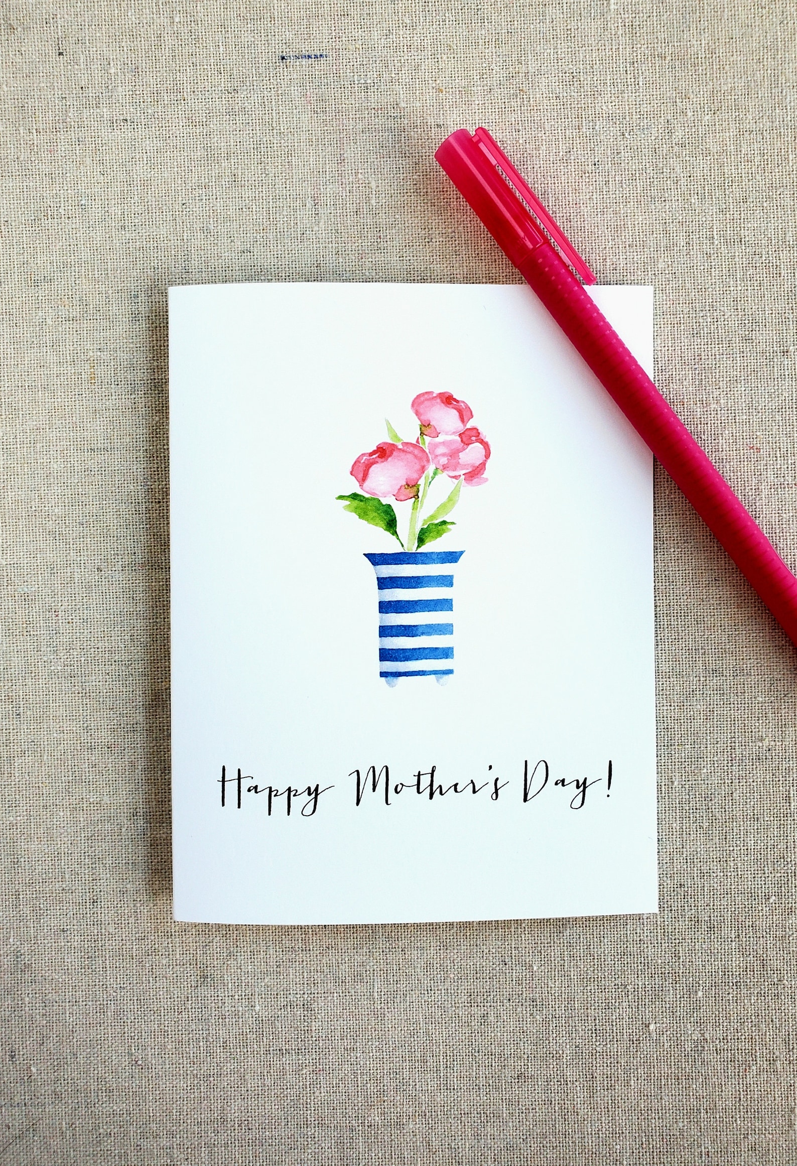 Mother's Day Card Happy Mother's Day Card - Etsy