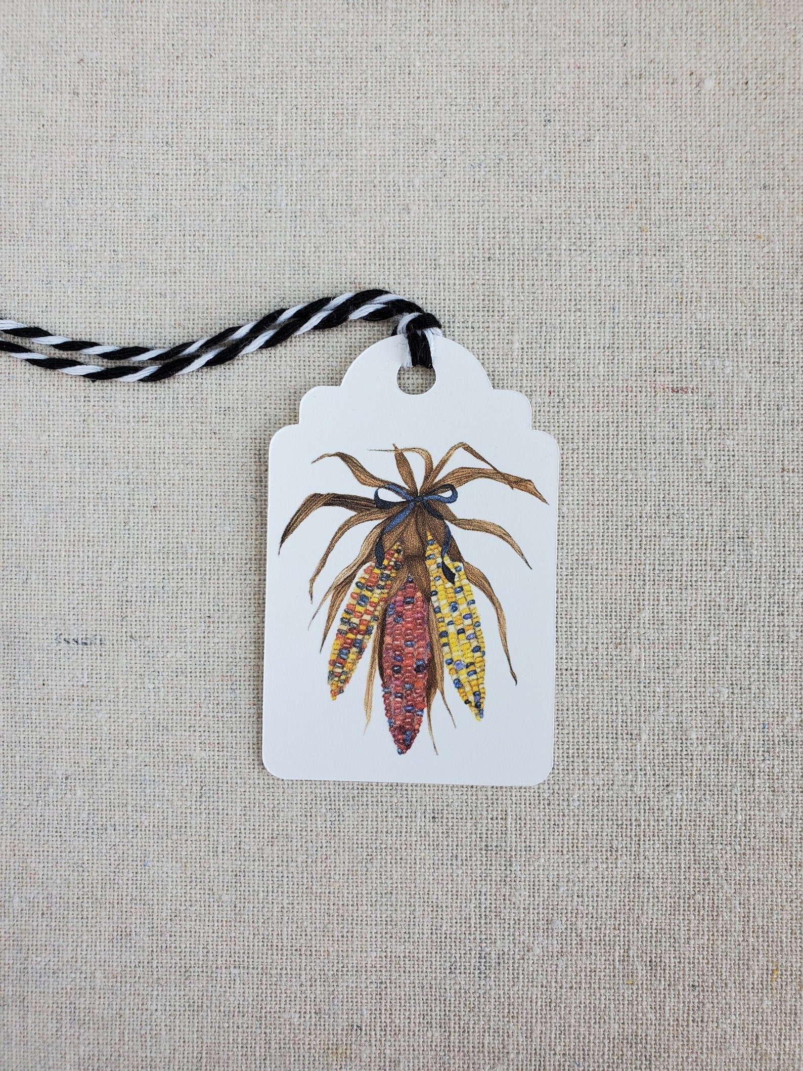 Autumn Gift Tags, Fall Gift Tags, Indian Corn Gift Tag, Thanksgiving ...