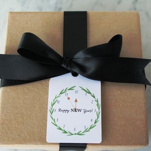 New Year's Gift Tags Holiday Tags Party Favor Tags - Etsy