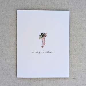 Christmas Card Variety Pack, Original Watercolor Christmas Note Cards ...