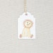 Baby Stuffed Animal Gift Tags, Baby Shower Party Favor Goody Bag Tags ...
