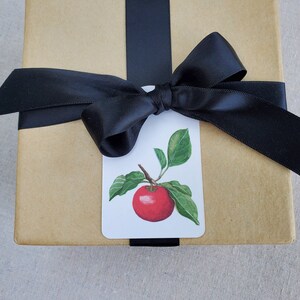 Apple Gift Tags, Fall Gift Tags, Autumn Gift Tag, Gift Tag, Party Favor ...