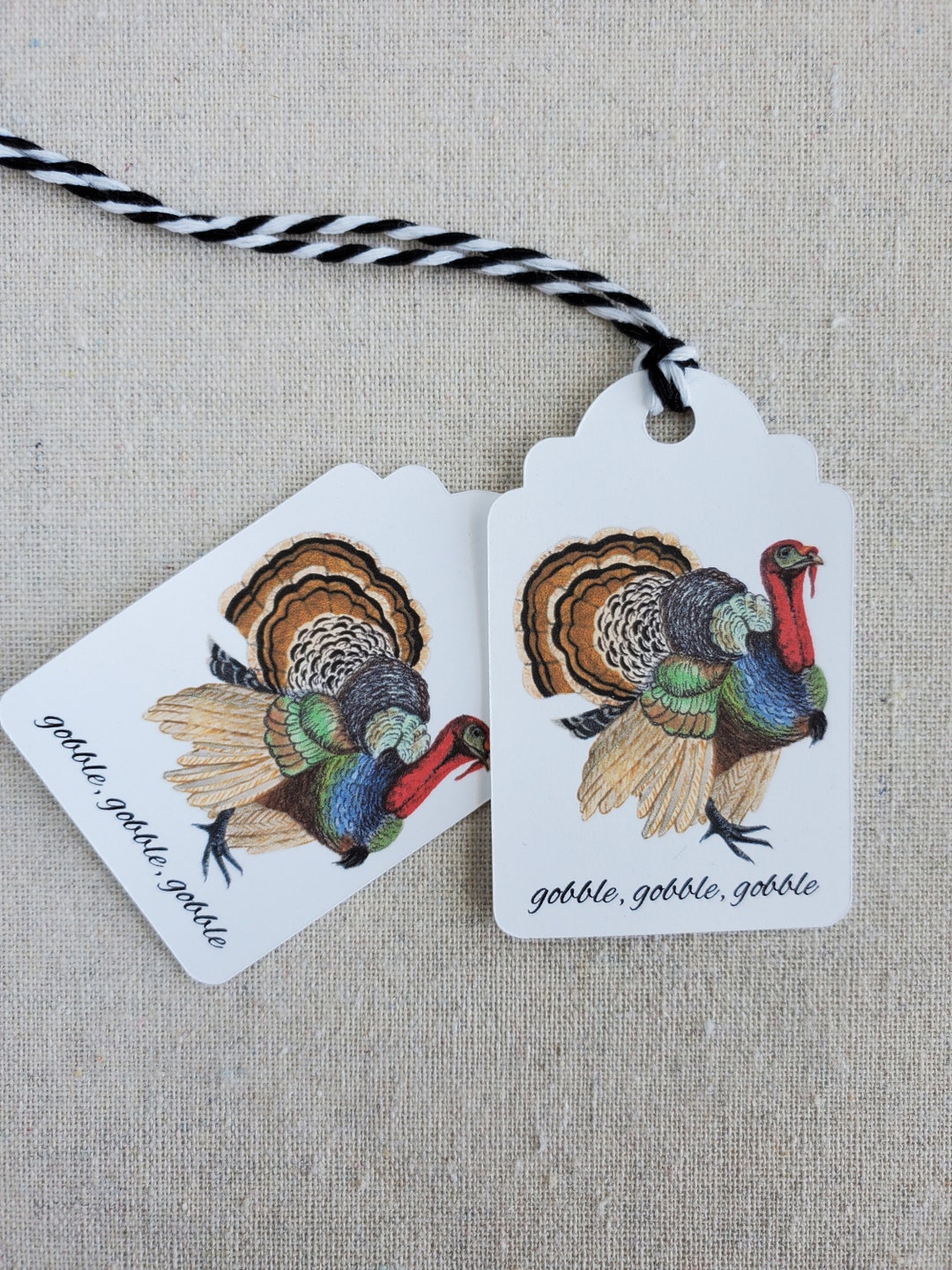 Thanksgiving Turkey Gift Tags, Autumn Gift Tags, Fall Gift Tags, Party ...