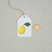 Lemon Gift Tags, Set of 9 All Occasion Present Tags, Original ...