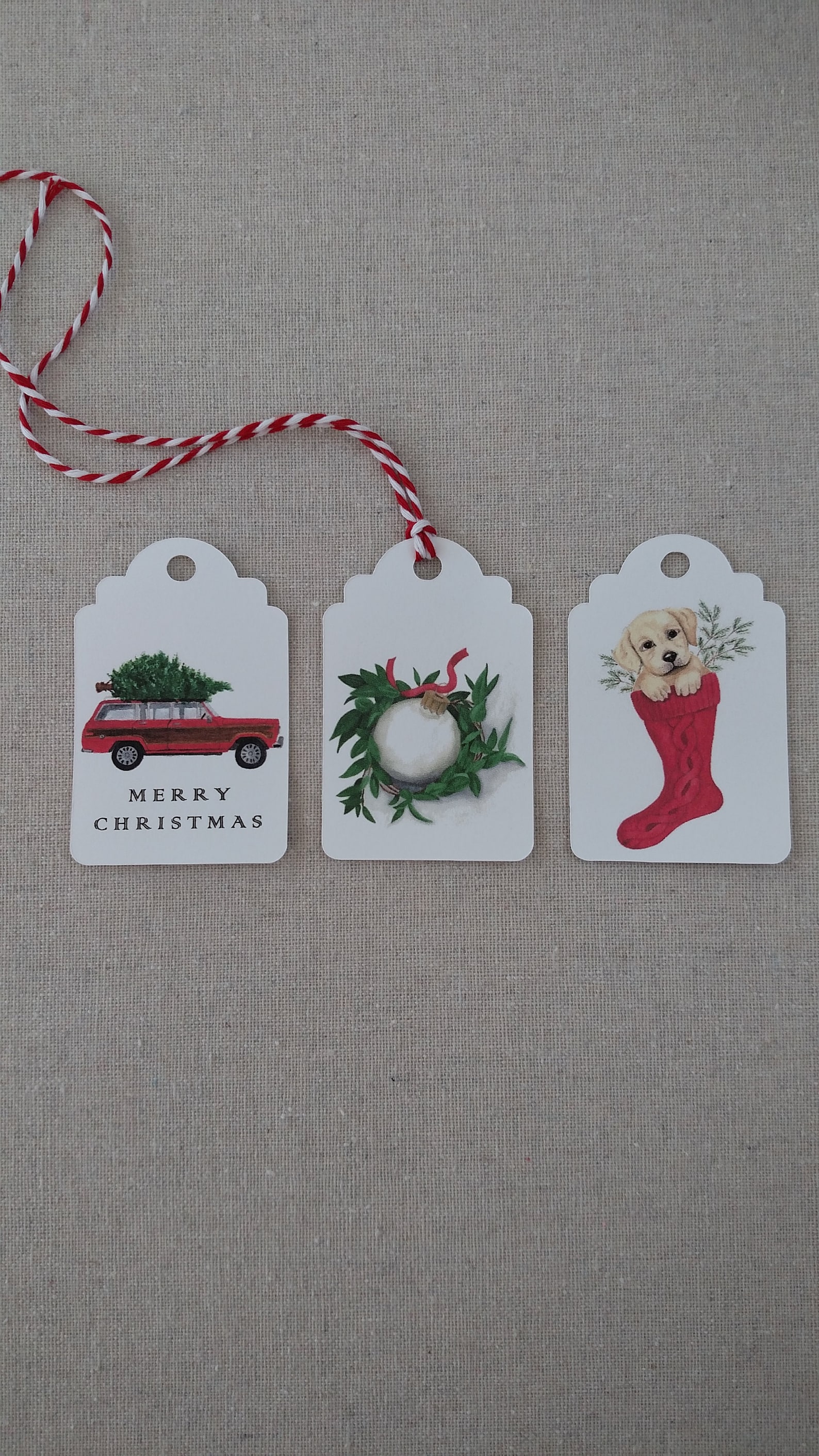 Christmas Gift Tags Holiday Gift Tags Ornament Gift Tags - Etsy