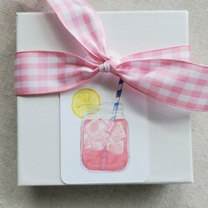 Lemonade Gift Tags, Pink Lemonade Tags, All Occassion Gift Tags, Gift ...
