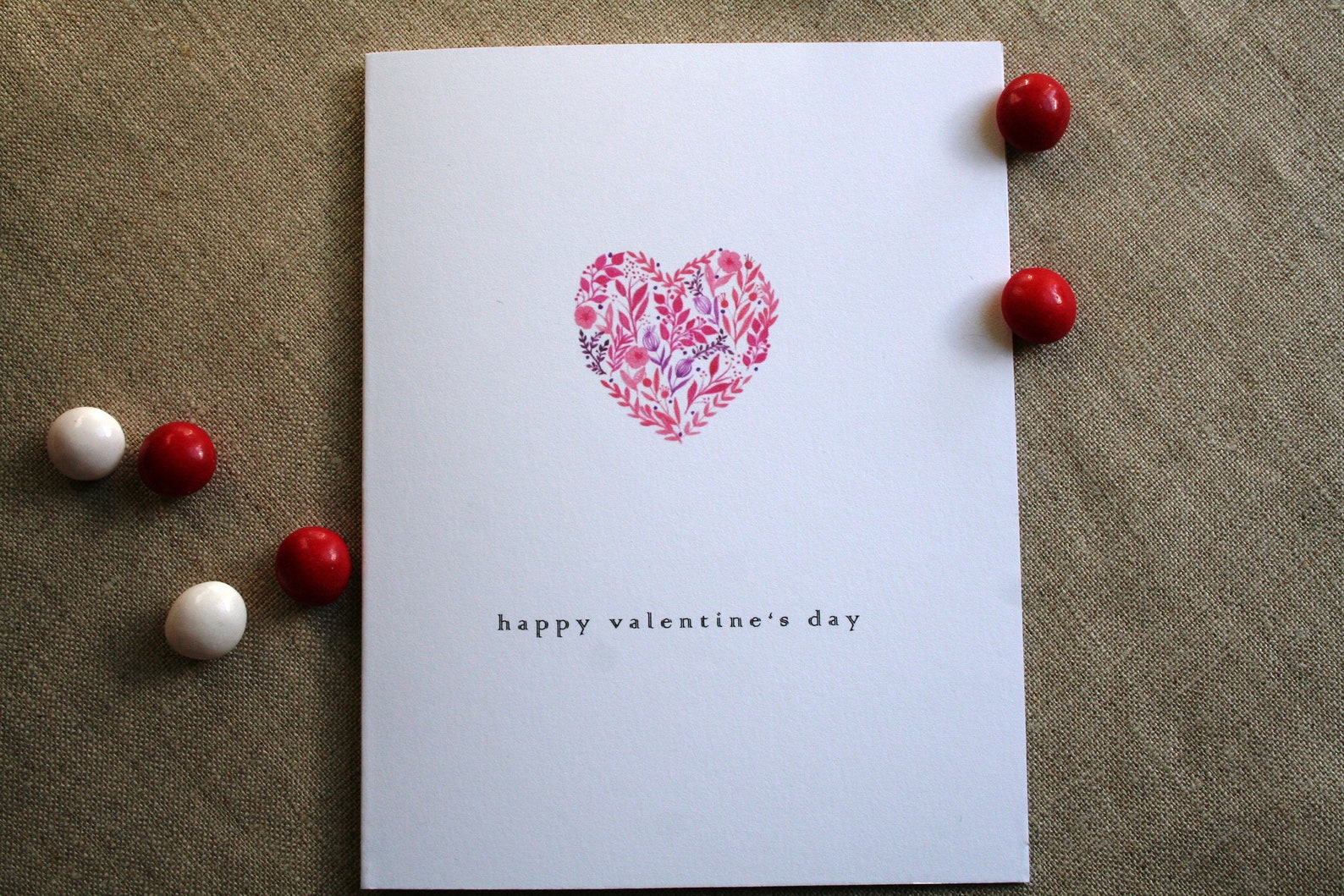 Valentine's Day Note Card Set Set of 8 Valentine Cards - Etsy