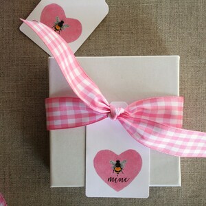 Valentine's Day Gift Tags, Valentine's Day, Be Mine Gift Tags, Heart ...