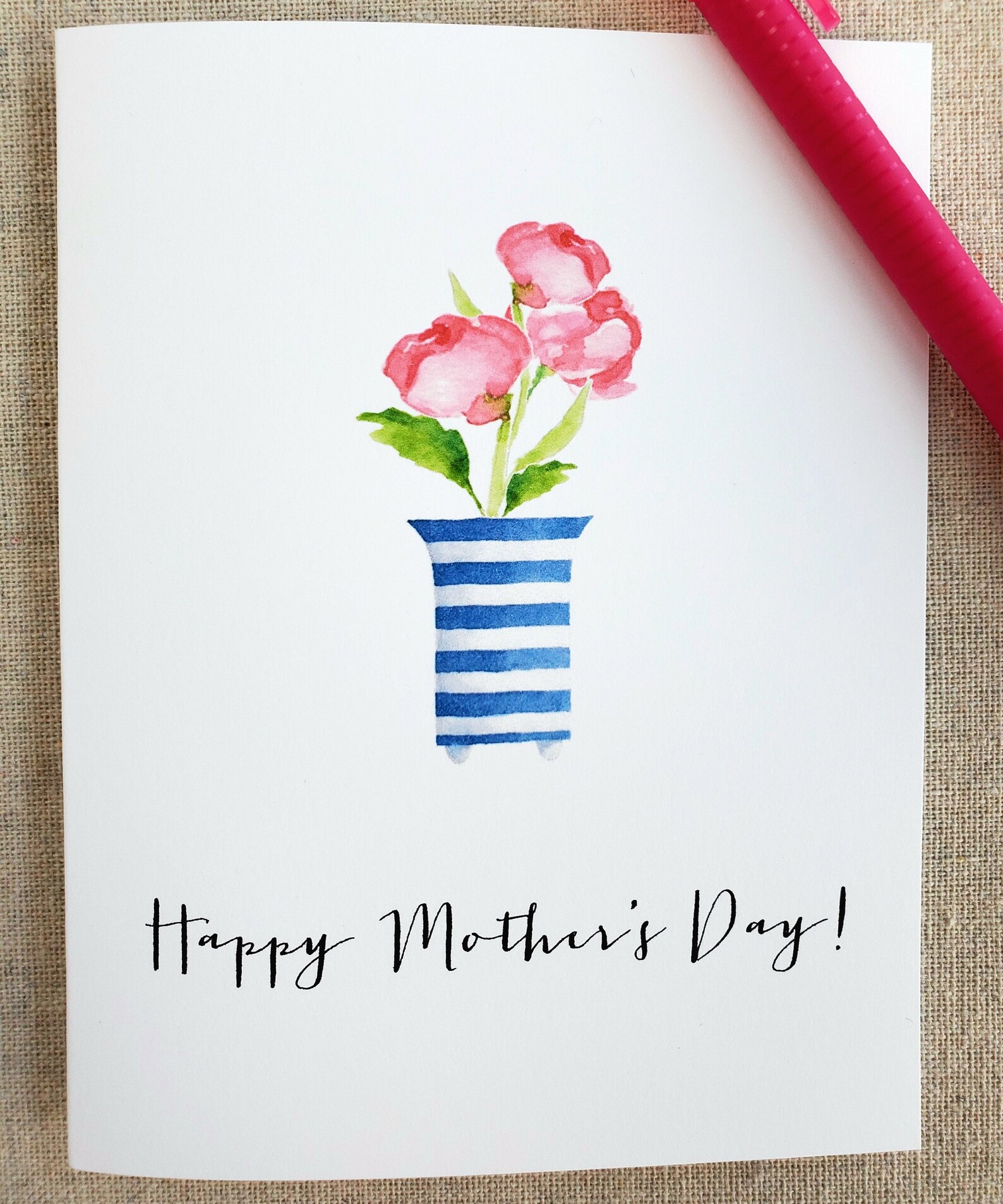 Mother's Day Card Happy Mother's Day Card - Etsy
