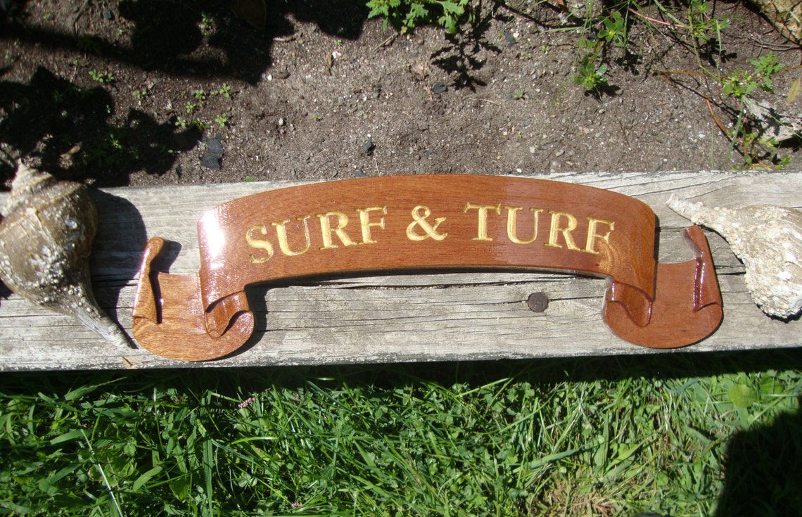 Custom Carved Wooden Name Board; Nautical, Boat, Home, Office Door Sign ...