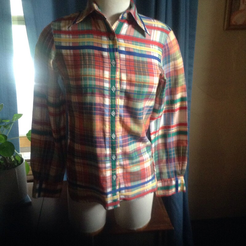 Primary Color Plaid - Etsy
